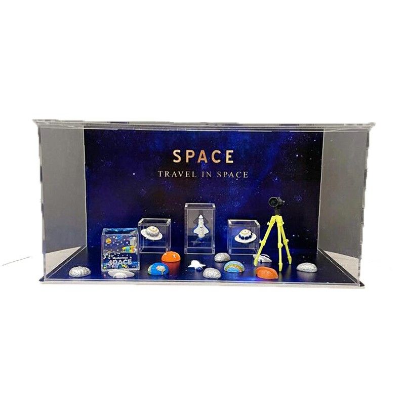 [POPMART DISPLAY CASE] POPMART DIMOO SPACE TRAVEL SERIES HIGH QUALITY ...