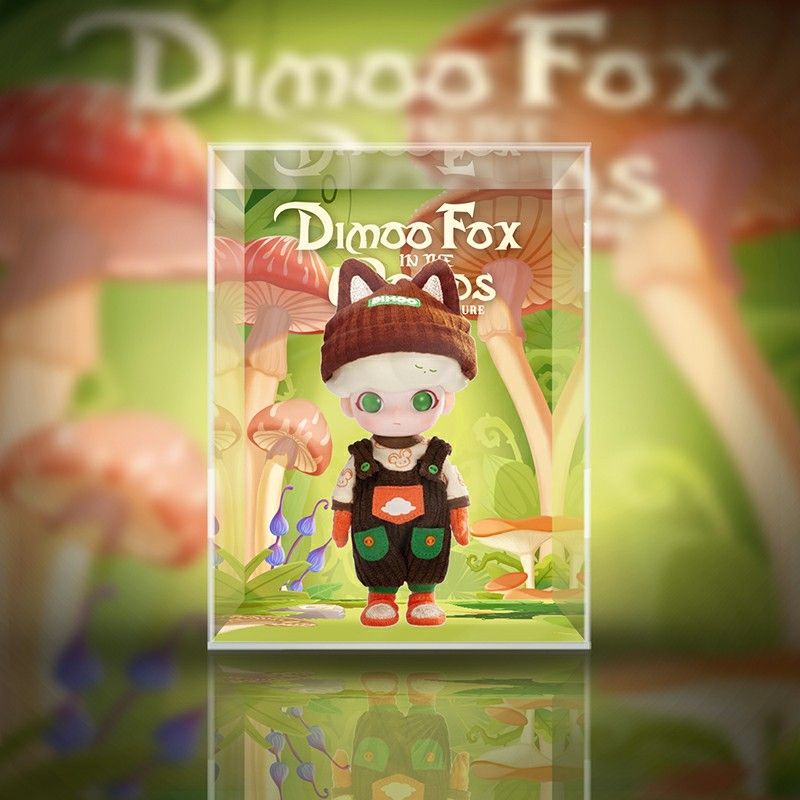 [POPMART DISPLAY CASE] POPMART DIMOO FOX IN THE WOODS HIGH QUALITY ...