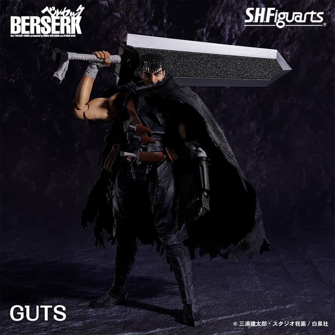 Pre Order SHF BERSERK Guts, Hobbies & Toys, Toys & Games on Carousell