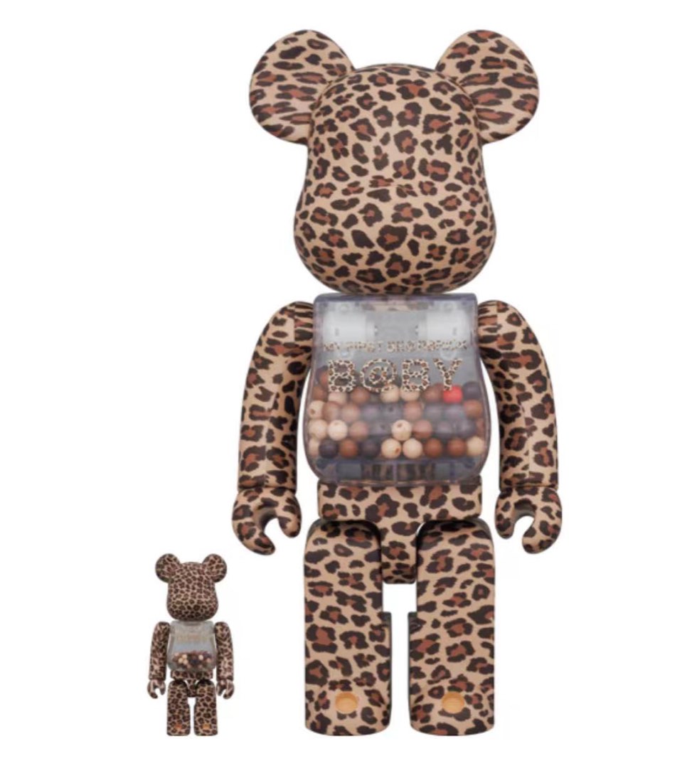 [Pre-Order] BE@RBRICK x My First Baby 100%+400%/1000% Leopard Ver ...
