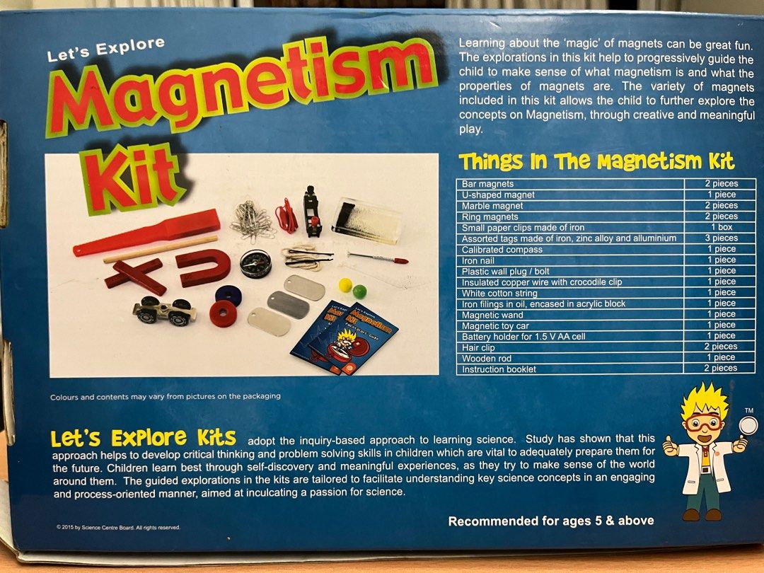 Primary Science Magnetism Set Science Centreb, Hobbies & Toys, Toys ...