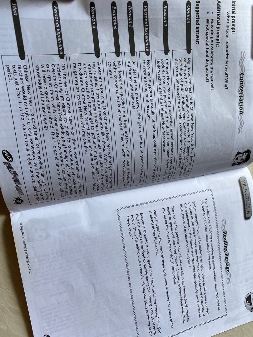 Reserved - PSLE English Oral Tutor (Joey Teo), Hobbies & Toys, Books ...