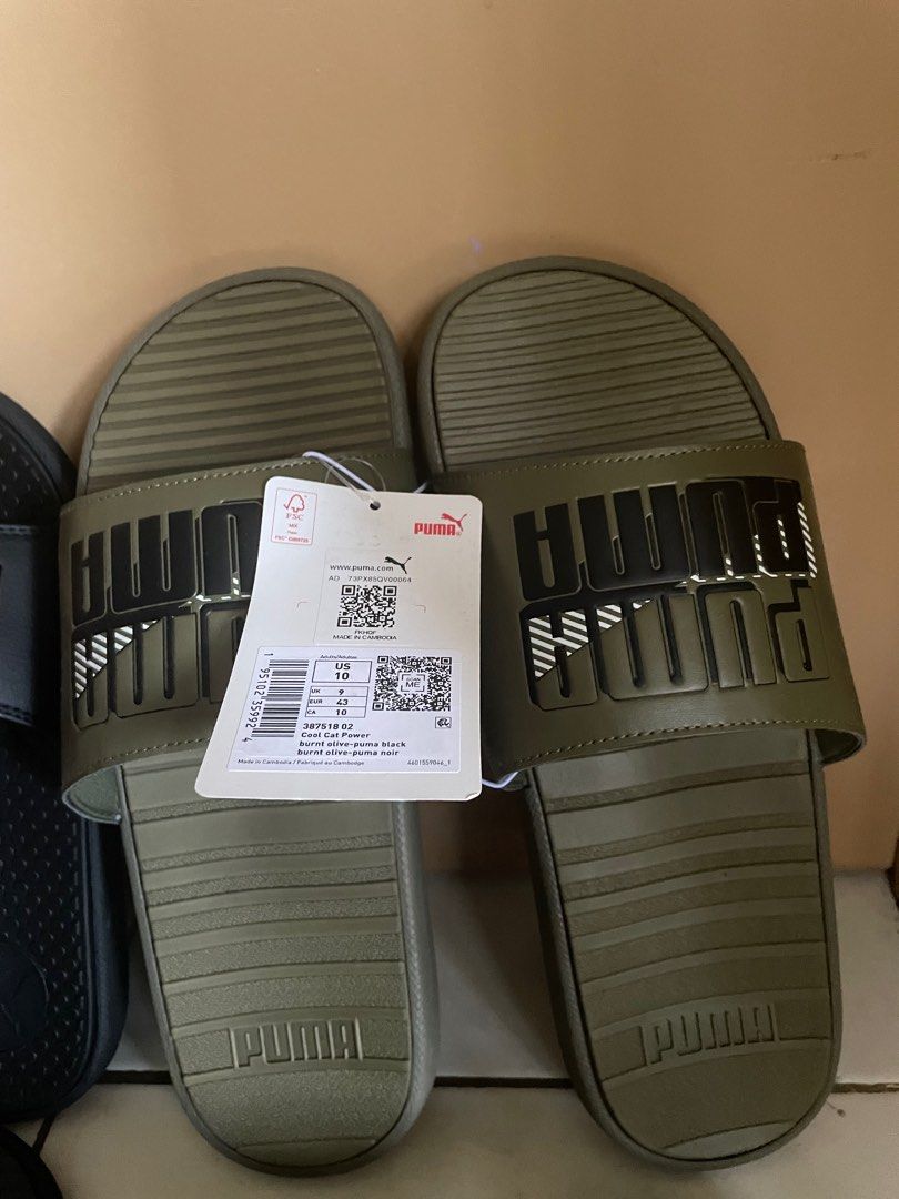Puma Slides, Men's Fashion, Footwear, Slippers & Slides on Carousell