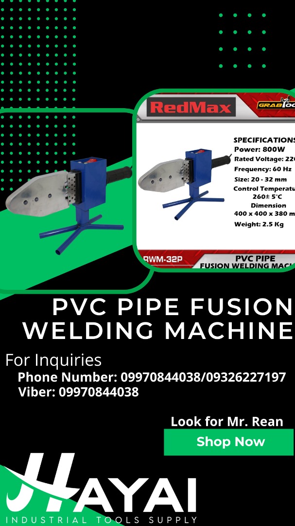 PVC Pipe Fusion Welding Machine, Commercial & Industrial, Industrial ...