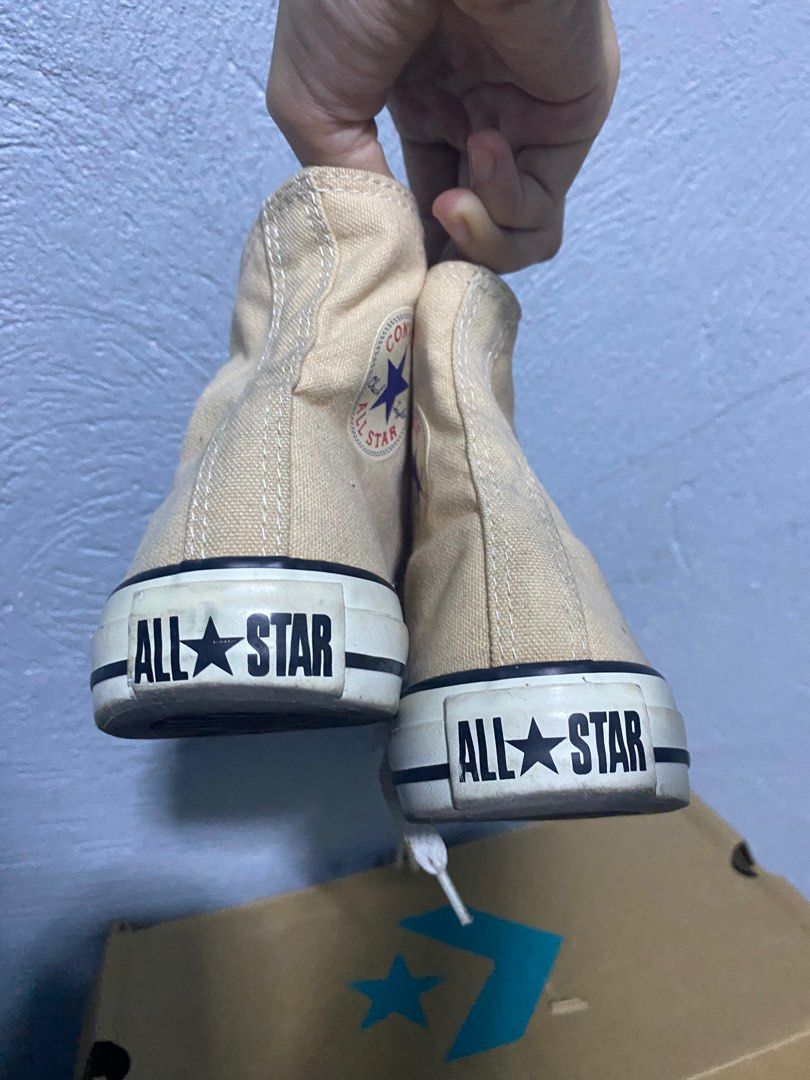 RARE COLOR CONVERSE CHUCK TAYLOR ALL STAR CREME, Women's Fashion ...