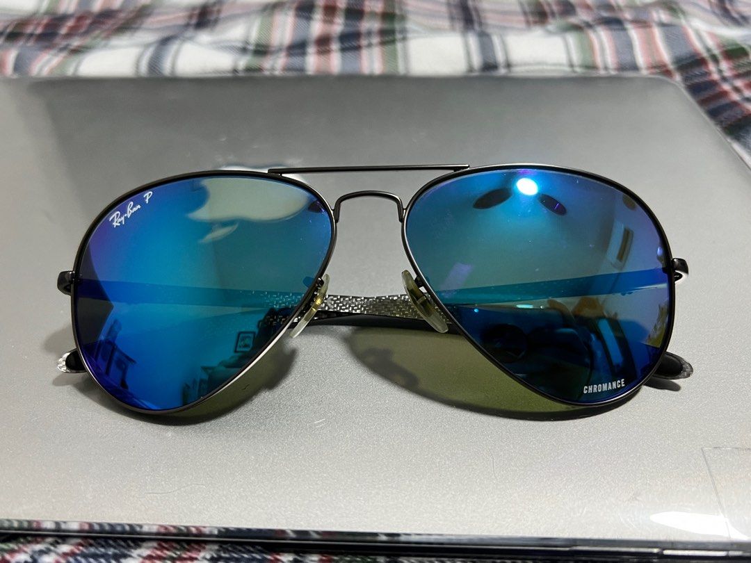 Rayban carbon fiber, Men's Fashion, Watches & Accessories, Sunglasses & Eyewear on Carousell