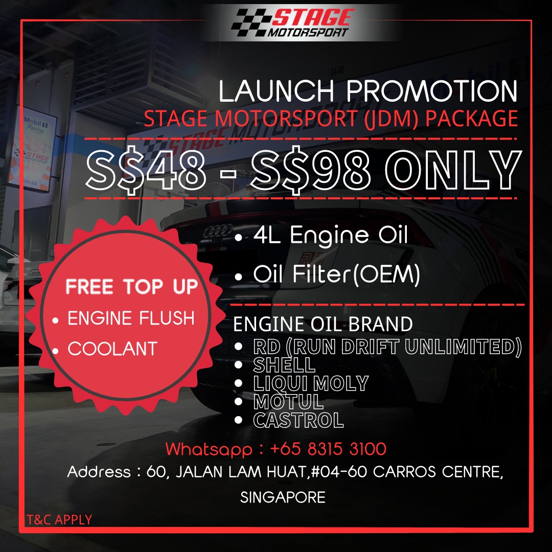RD 0W-40, 0W-20, 5W-30, 10W-40, 5W-40 package car servicing promotion ...
