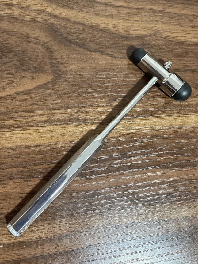 Reflex Hammer with Pin and Brush, Health & Nutrition, Medical Supplies ...