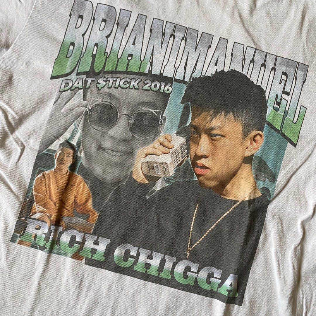 Rich Brian Rich Chigga Bootleg Rapper Shirt, Men's Fashion, Tops & Sets ...