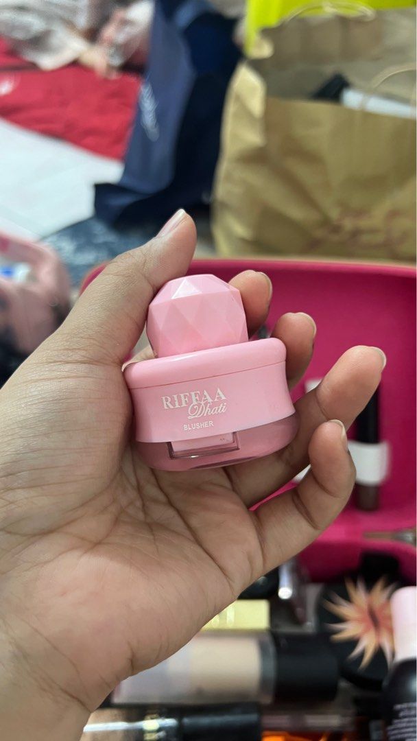 Riffa cream blusher code dolly pink, Beauty & Personal Care, Face ...
