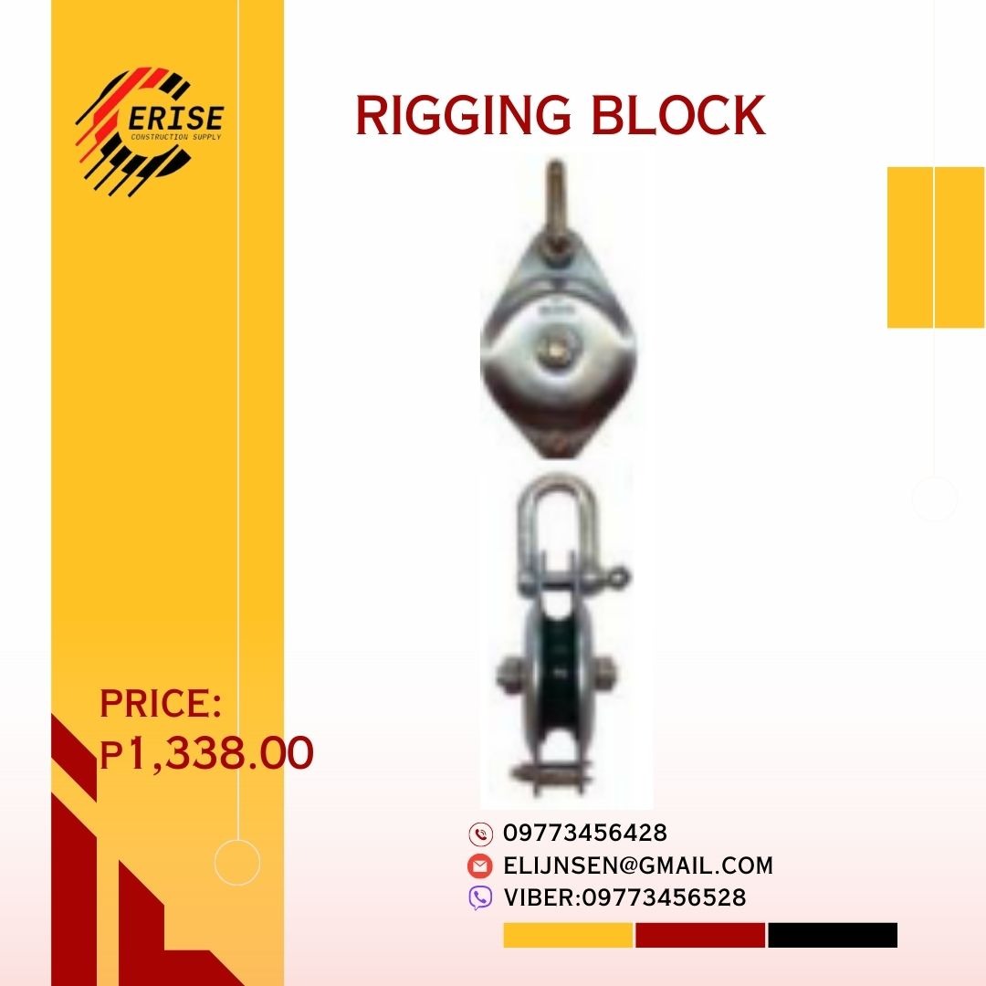 RIGGING BLOCK on Carousell