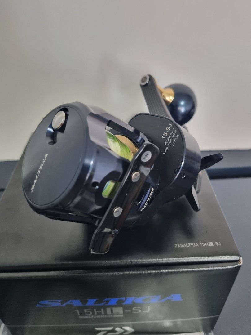 Saltiga 15HL SJ Daiwa 22 SLP works, Sports Equipment, Fishing on Carousell