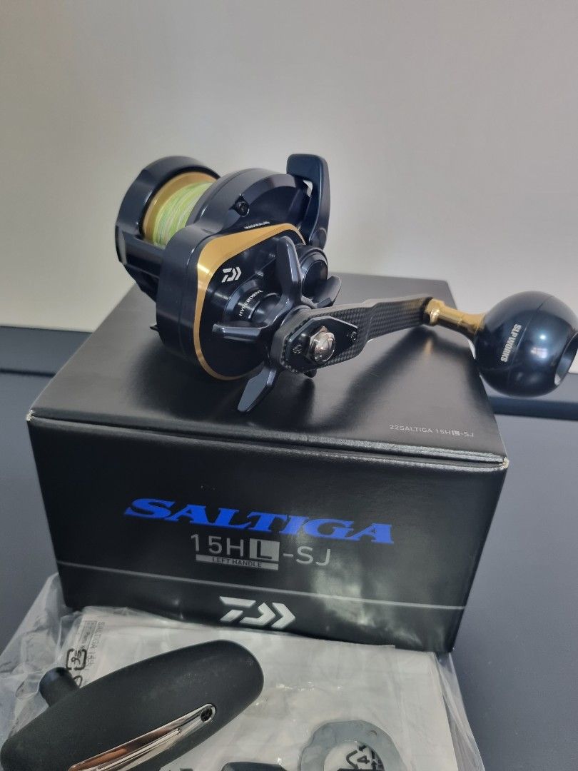Saltiga 15HL SJ Daiwa 22 SLP works, Sports Equipment, Fishing on Carousell