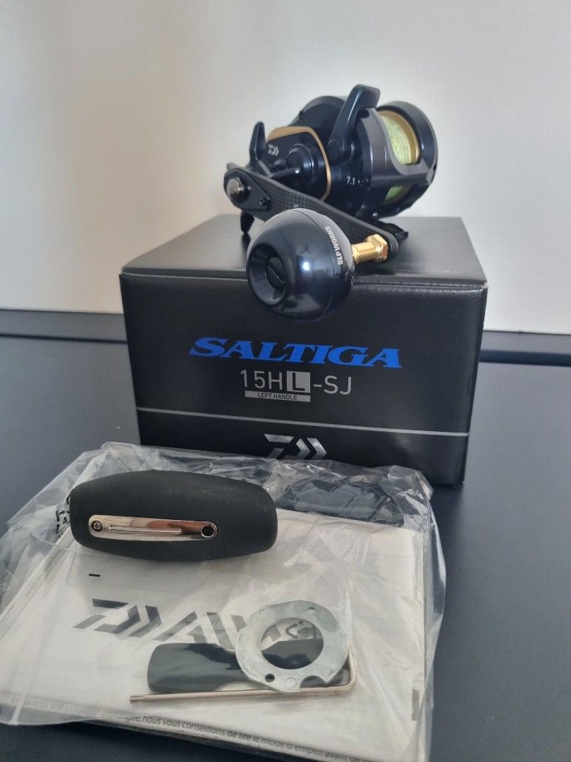 Saltiga 15HL SJ Daiwa 22 SLP works, Sports Equipment, Fishing on Carousell