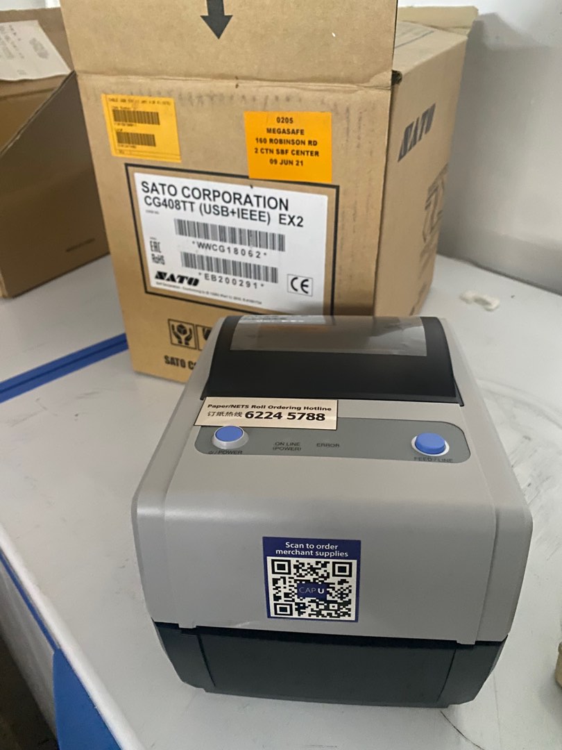 SATO barcode printer, Computers & Tech, Printers, Scanners & Copiers on ...