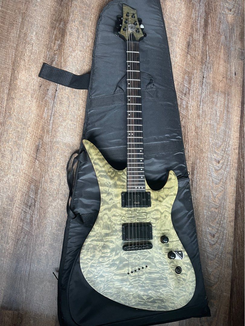 Schecter Avenger 40th Anniversary Guitar, Hobbies & Toys, Music & Media ...