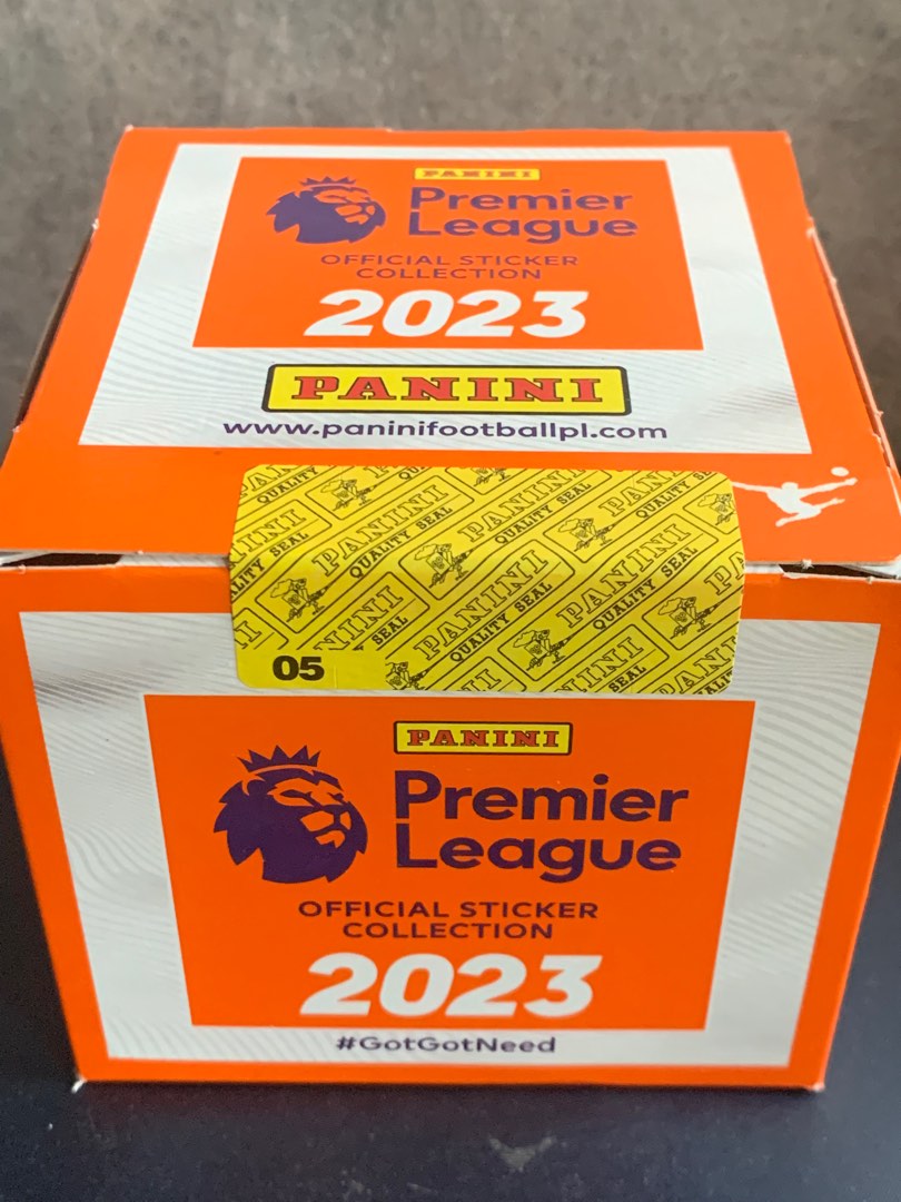 SEALED BOX ! - Panini EPL, World Cup and 365 fifa stickers and many ...
