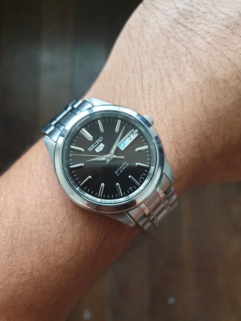 Seiko 5 choco dial, Men's Fashion, Watches & Accessories, Watches on ...