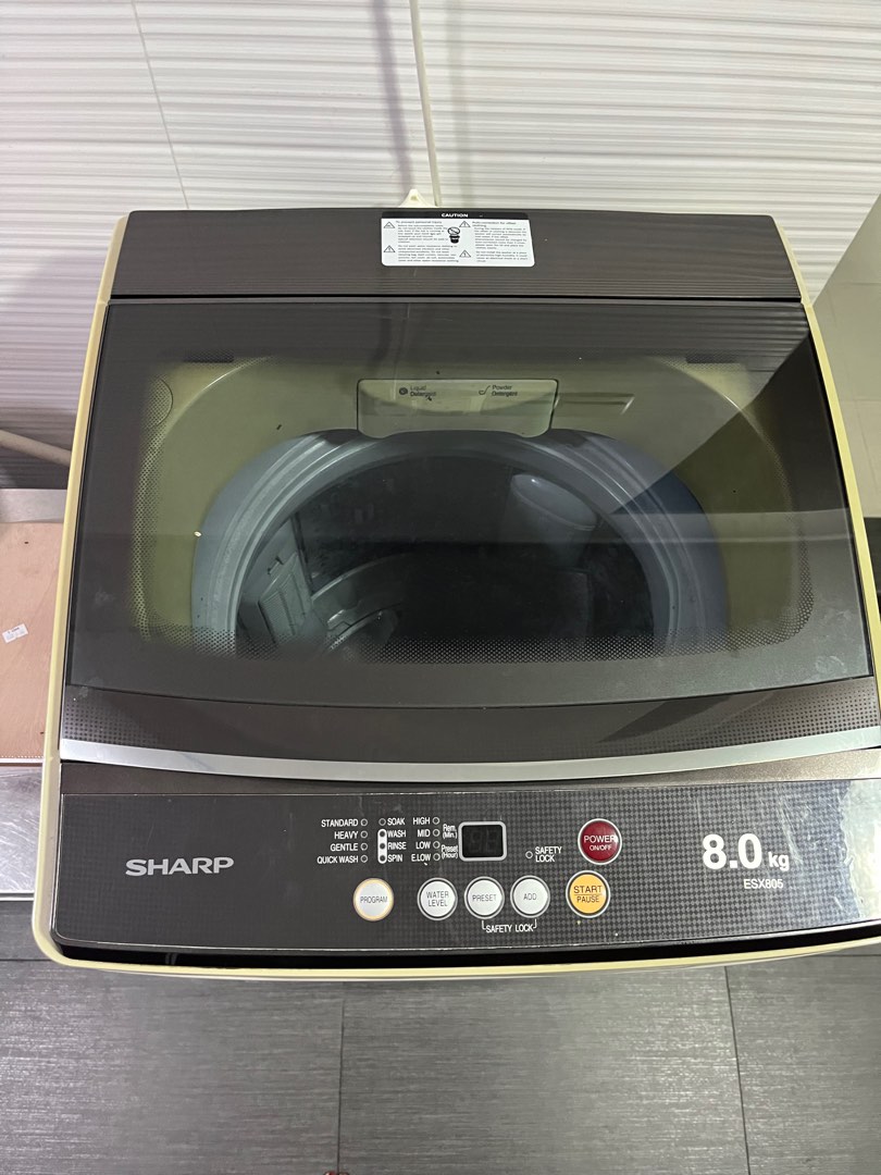 Sharp Washing Machine, TV & Home Appliances, Washing Machines and ...