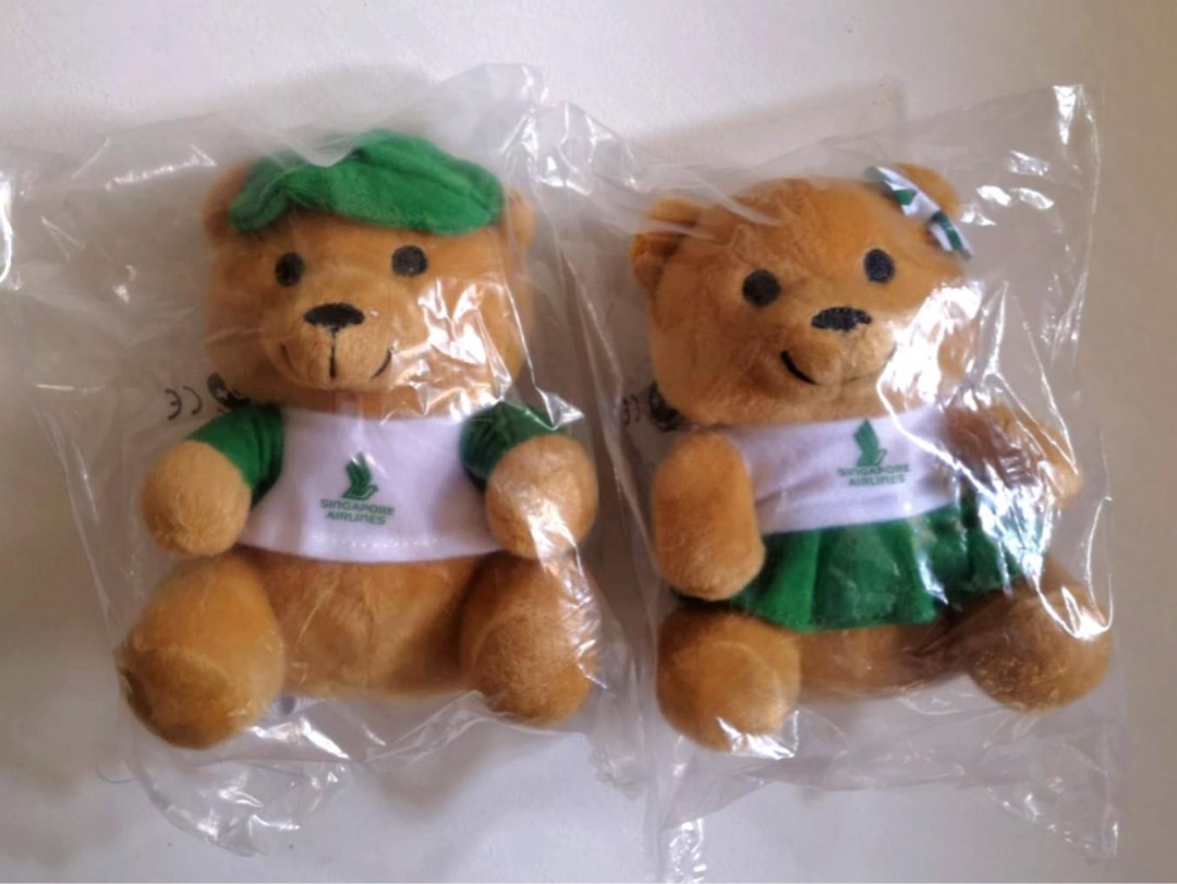 Singapore Airlines bears, Hobbies & Toys, Memorabilia & Collectibles ...