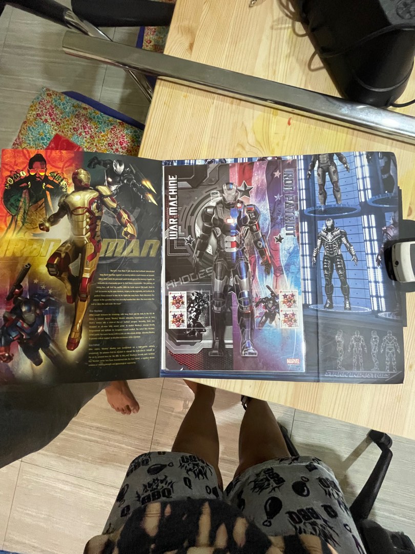 SINGPOST IRON MAN STAMP COLLECTION, Hobbies & Toys, Memorabilia ...