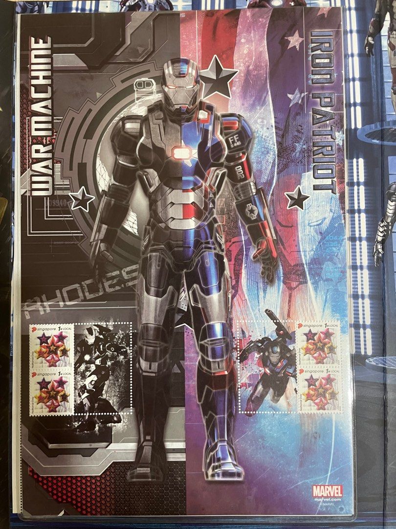SINGPOST IRON MAN STAMP COLLECTION, Hobbies & Toys, Memorabilia ...