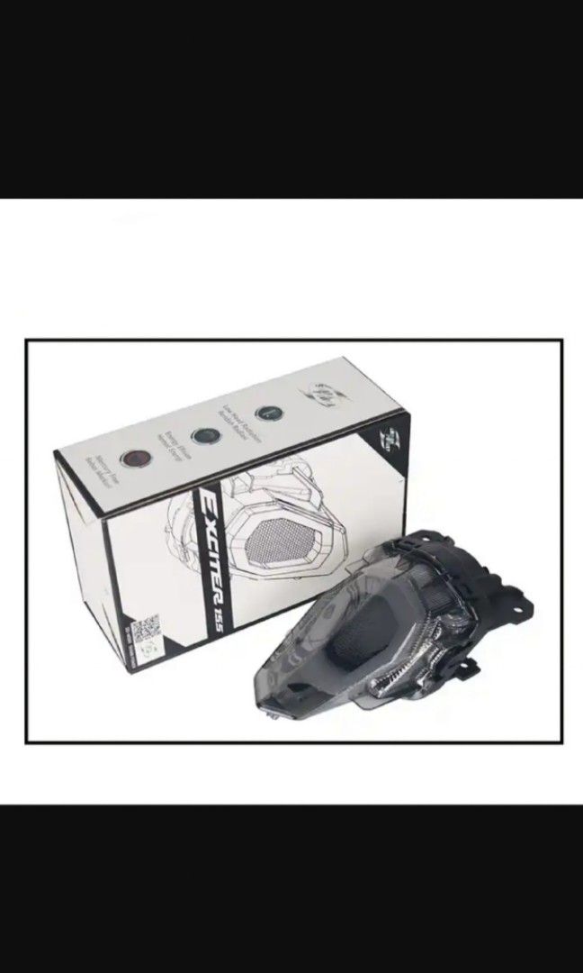 Sniper v3 tail light, Motorcycles, Motorcycle Accessories on Carousell