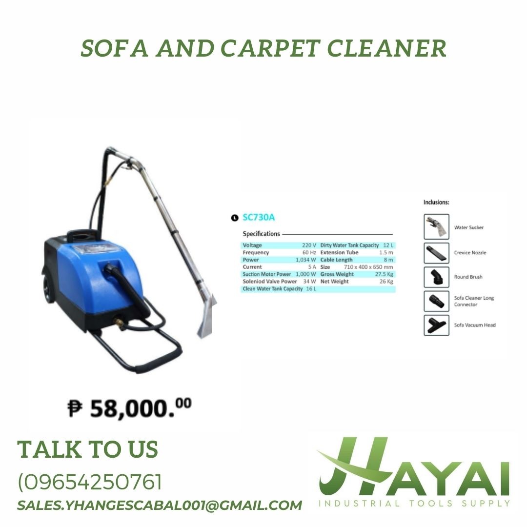 SOFA AND CARPET CLEANER, Commercial & Industrial, Construction ...