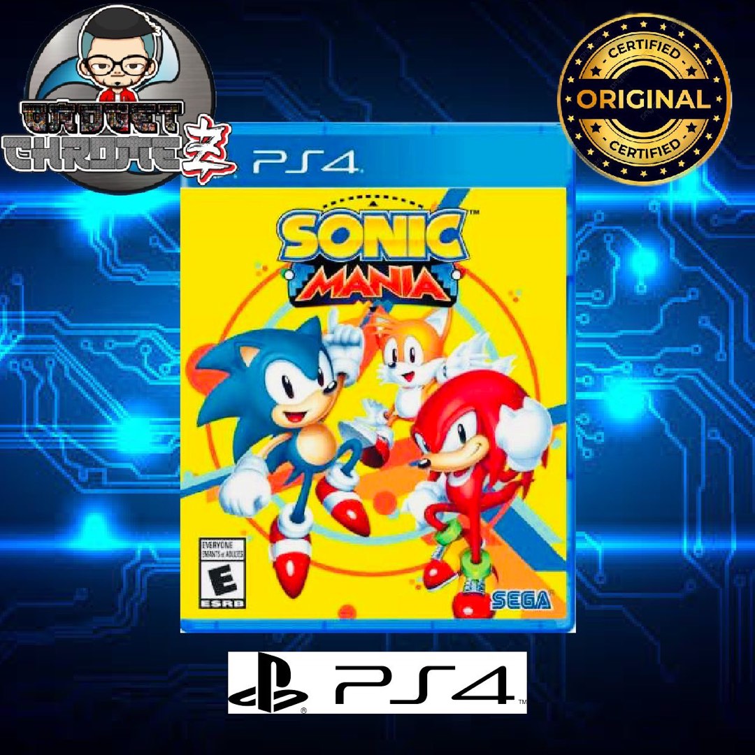 Sonic Mania | PS4 Game | BRANDNEW, Video Gaming, Video Games ...