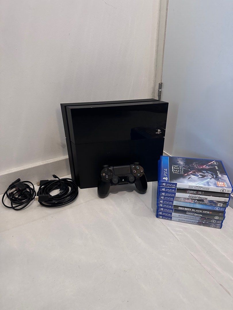 Sony PlayStation PS4 (500GB) Bundle, Video Gaming, Video Game Consoles ...