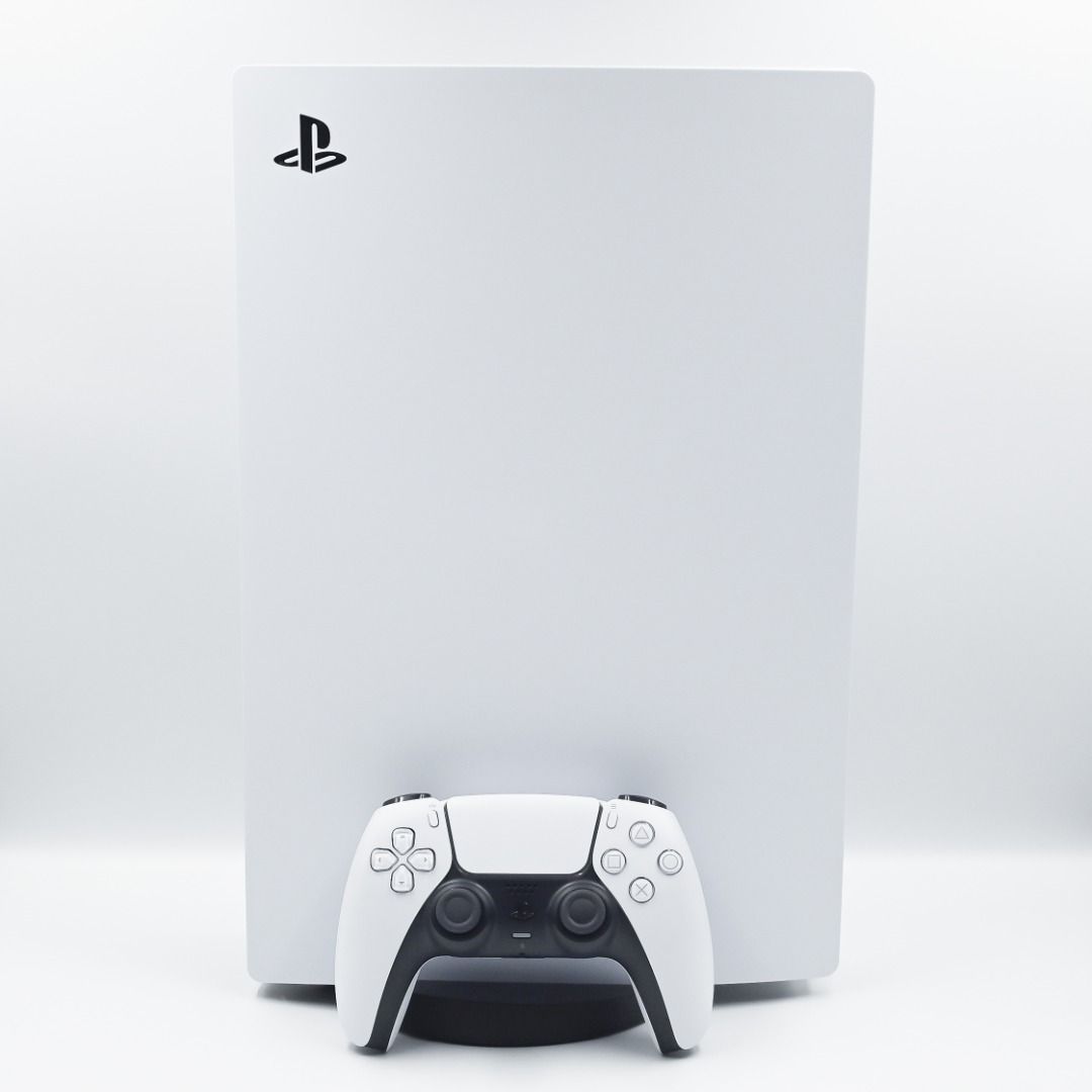 (Sony Warranty) Sony PlayStation 5 (PS5) Digital Edition White, Video ...