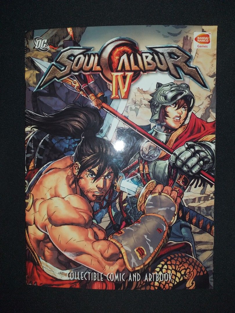 Soul Calibur IV Collectible Comic and Art Book, Hobbies & Toys, Books ...