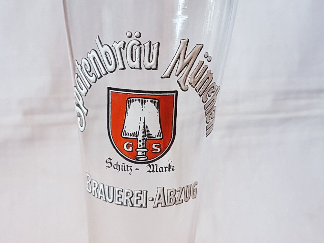 Spatenbrau Munchen Germany Beer Glass, Furniture & Home Living ...