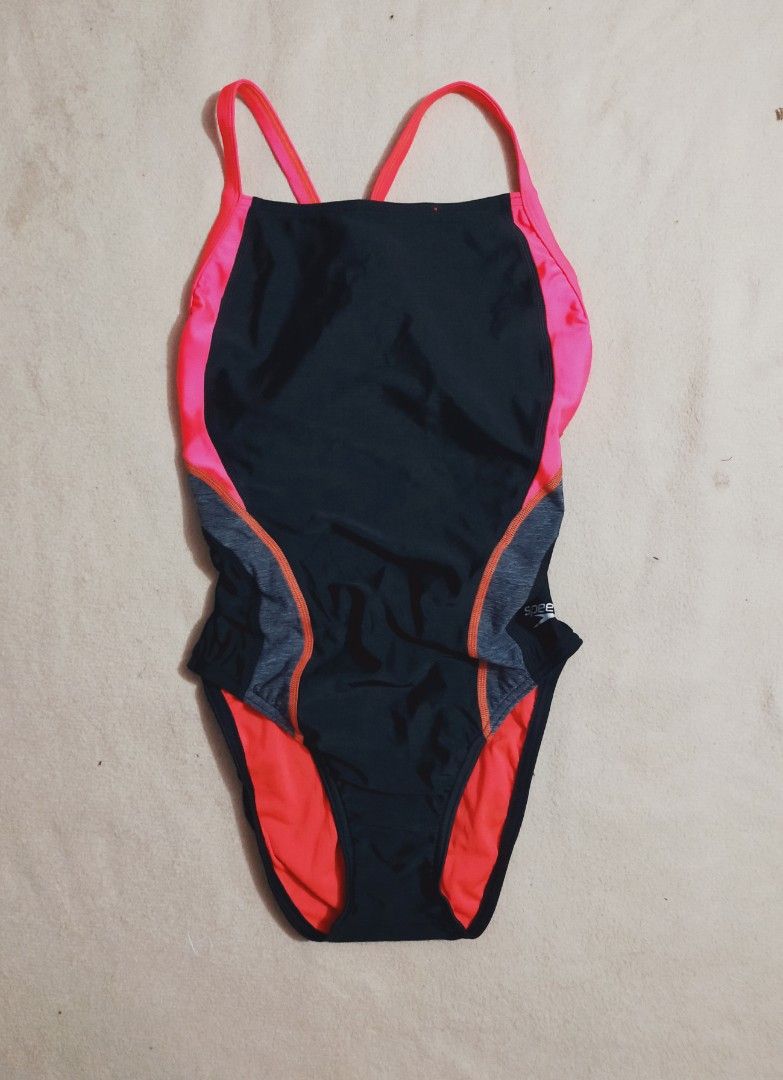 SPEEDO RELAUNCH SPLICE FLYBACK ONE PIECE TRAINING SWIMSUIT, Women's ...