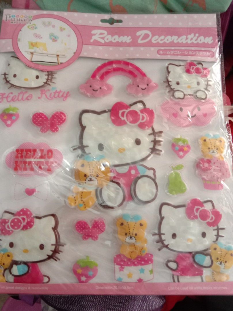 stiker room decoration 3d karakter buat main anak atau percantik ...