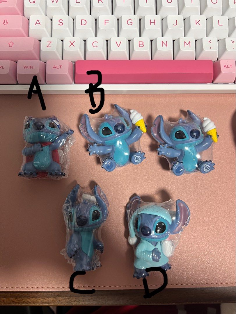 Stitch figurines & LED standee (Stitch 20th Anniversary Cpcm), Hobbies ...