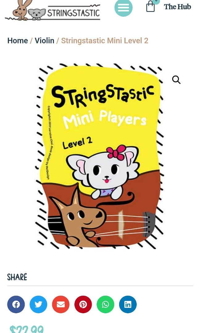 Stringstastic mini players level 1 and 2 for violin, Hobbies & Toys, Music & Media, Musical ...