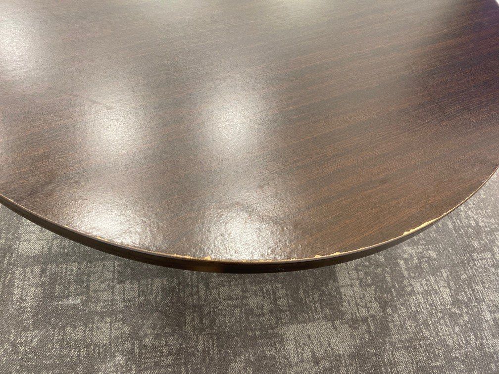 Sturdy office round table, Furniture & Home Living, Furniture, Tables ...