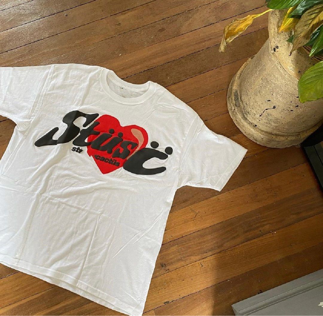 Stussy X CPFM Heart Tee, Men's Fashion, Tops & Sets, Tshirts & Polo ...