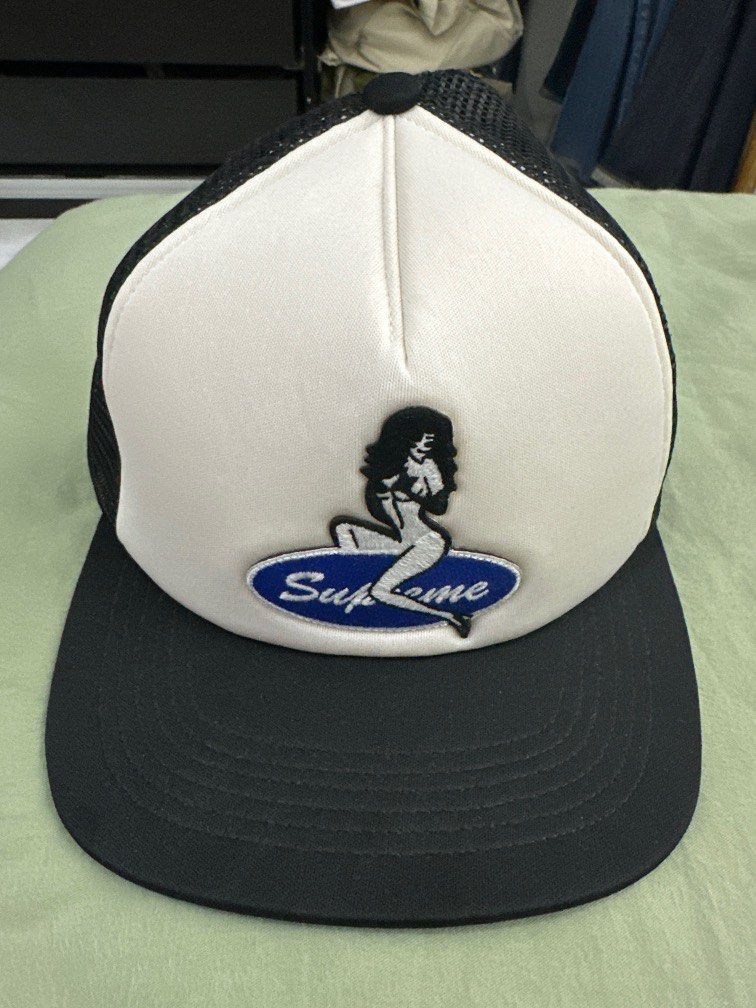 Supreme Pin up girl trucker mesh cap, Men's Fashion, Watches ...
