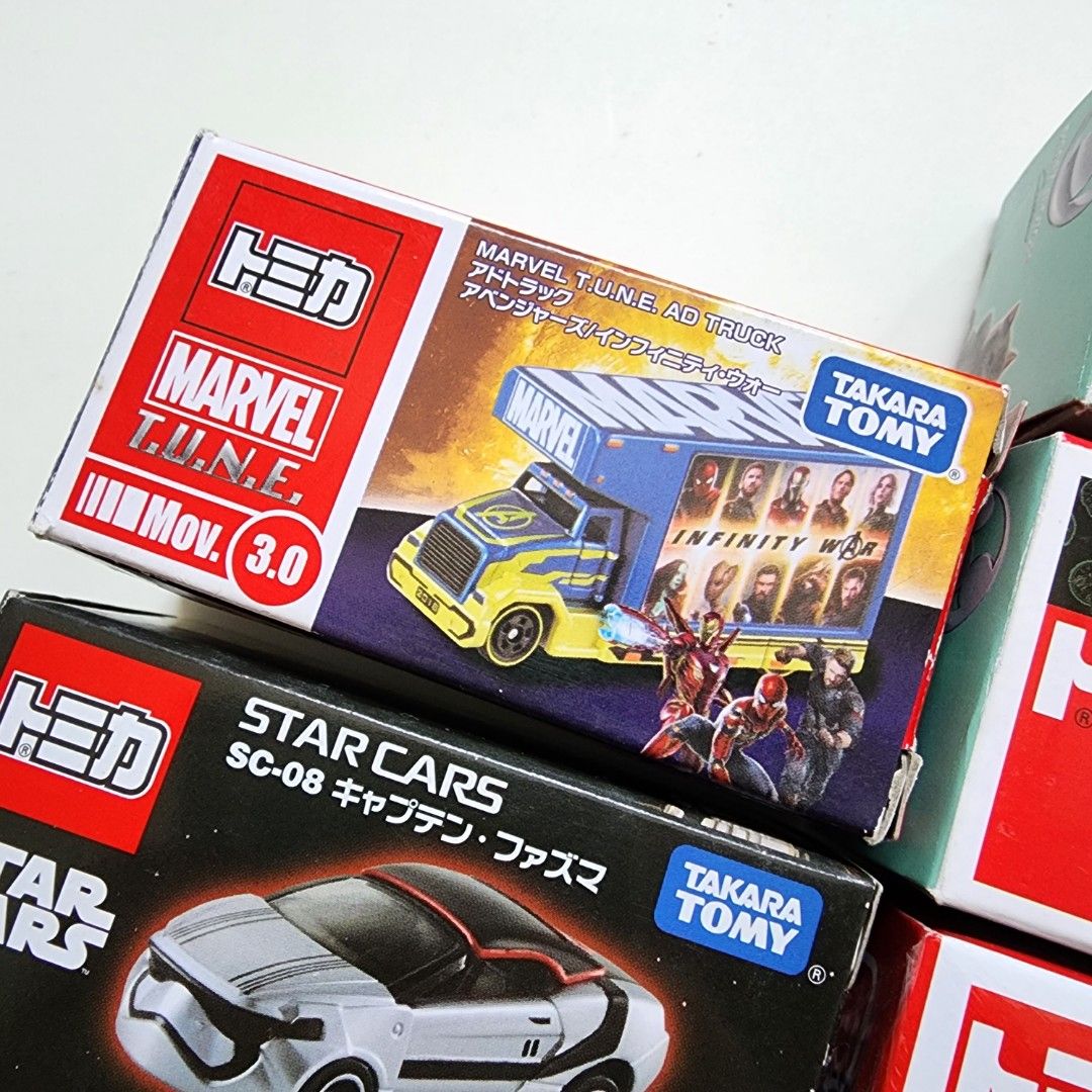 Takara Tomy Tomica Diecast Cars (Disney, Star Wars, Marvel, Rilakkuma ...