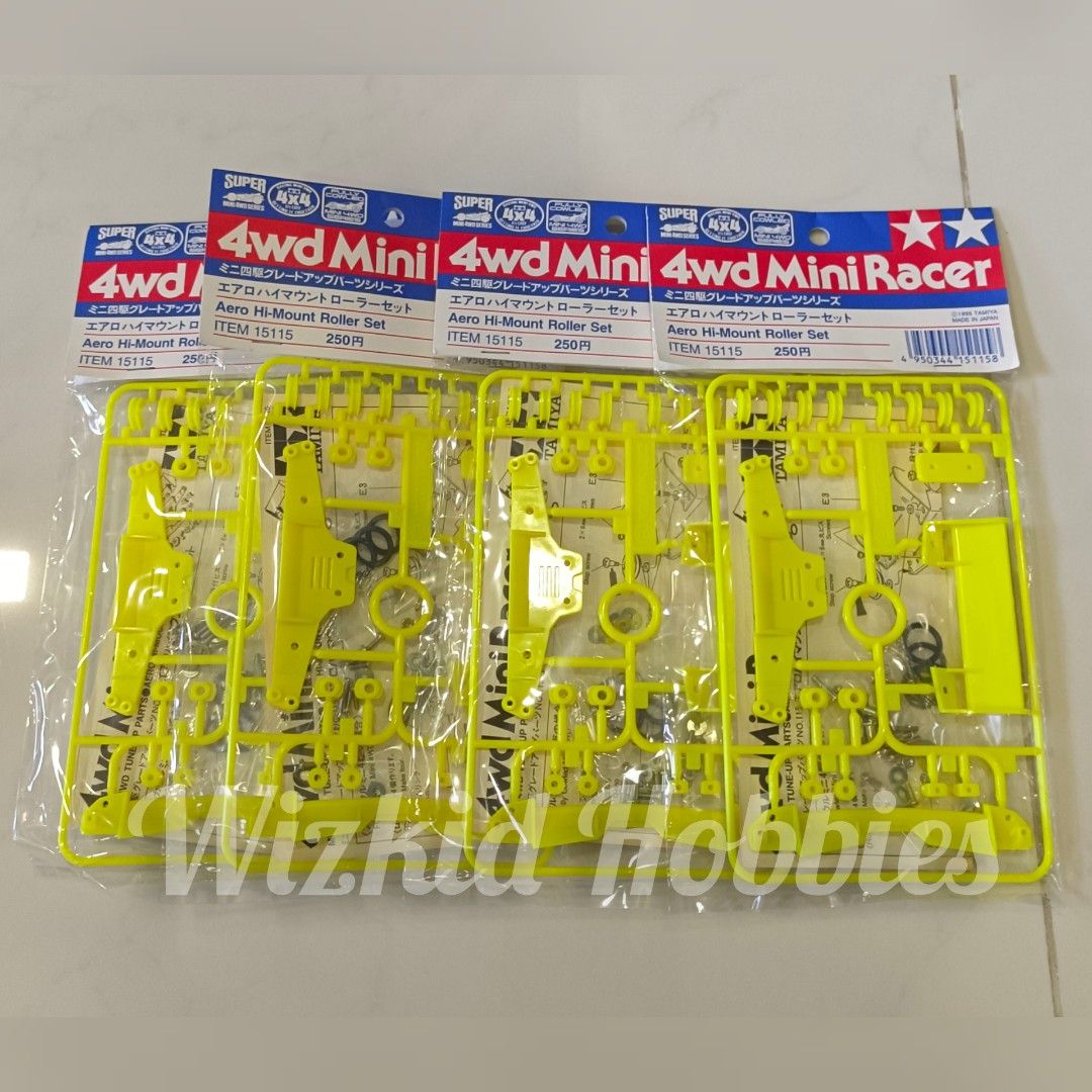 TAMIYA M4WD -Aero High Mount Roller Set (Vintage/ Rare), Hobbies & Toys ...
