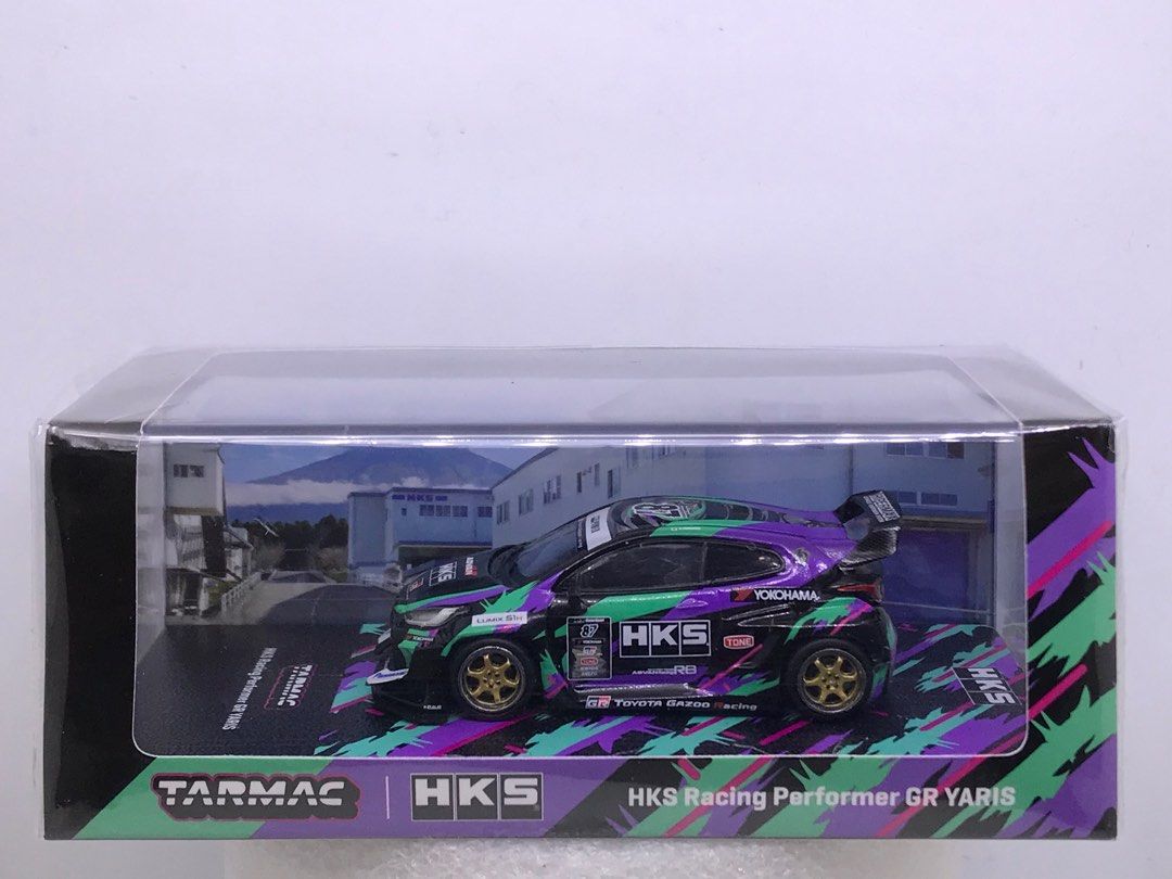 Tarmac Works 1/64 HKS Racing Performer GR YARIS, 興趣及遊戲, 玩具 & 遊戲類 ...