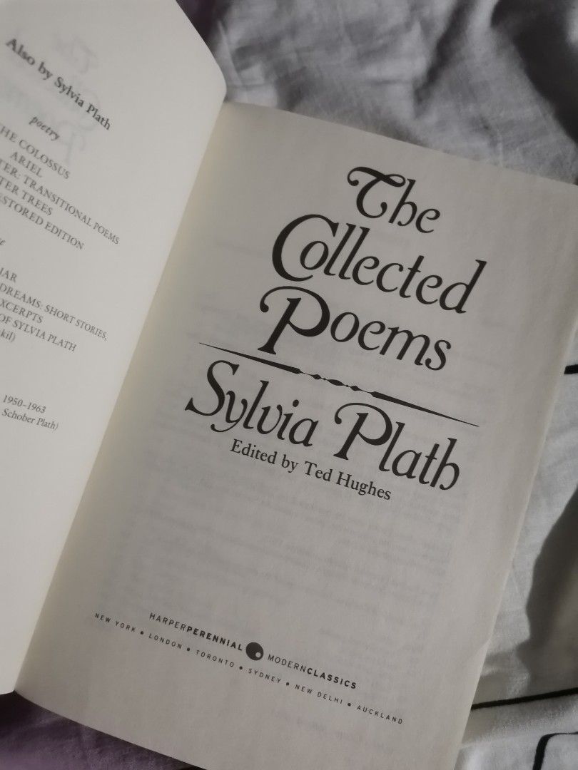 The collected poem by Sylvia Plath, Hobbies & Toys, Books & Magazines ...
