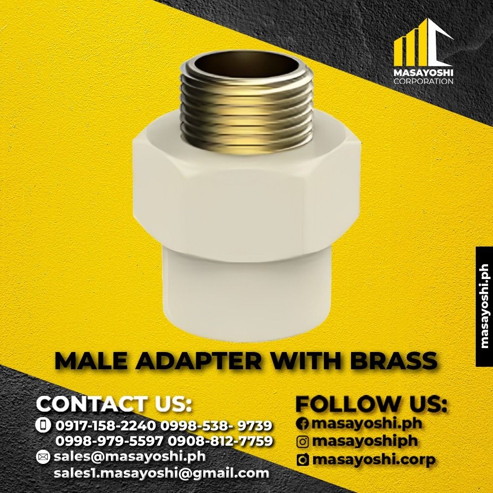 threaded male adapter coupling with brass, piping, pipe works, coupling, fittings, Commercial ...