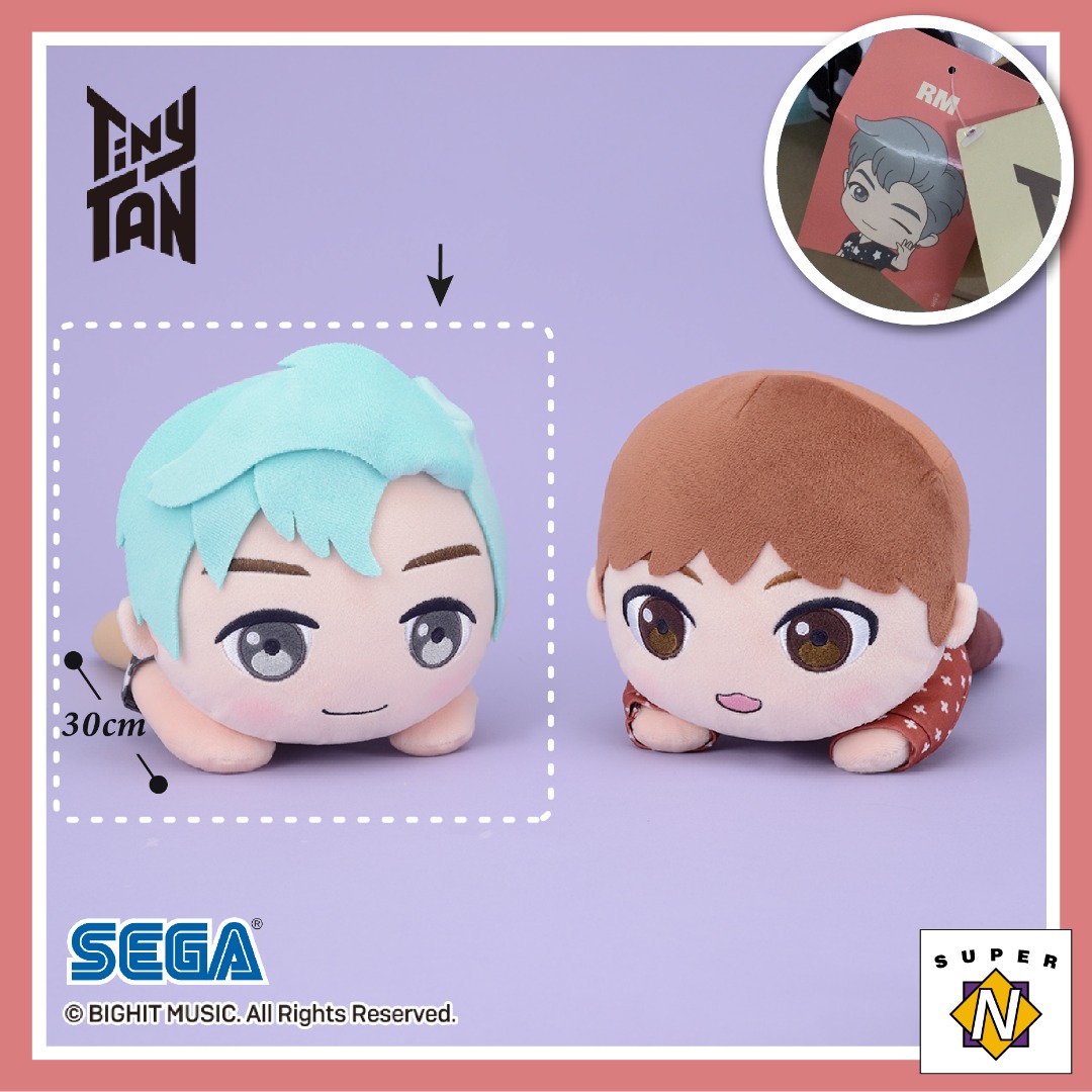 TinyTAN - "RM" (BTS) ~Dynamite~ Nesoberi (Laying Down) Special Plush ...