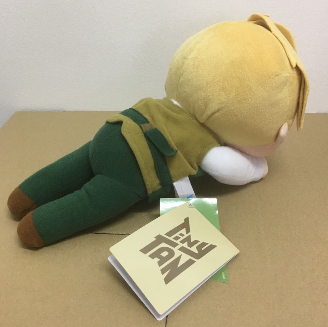TinyTAN - "V" Tae-Hyung (BTS) ~Dynamite~ Nesoberi (Laying Down) Special Plush Toy by SEGA Japan ...