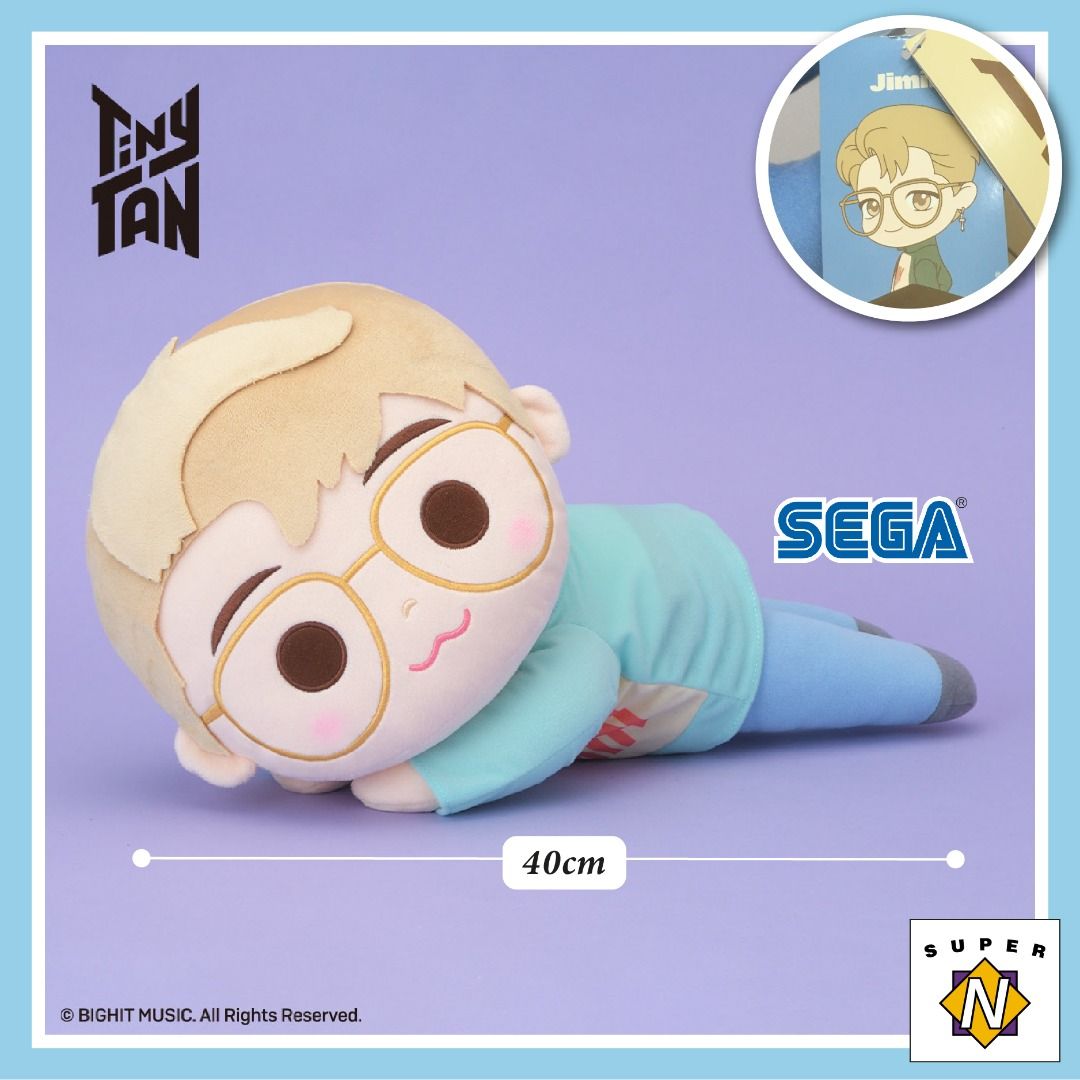 TinyTAN "Jimin" ~Dynamite~ Dreamy Series Mega Jumbo Plush Toy by SEGA ...