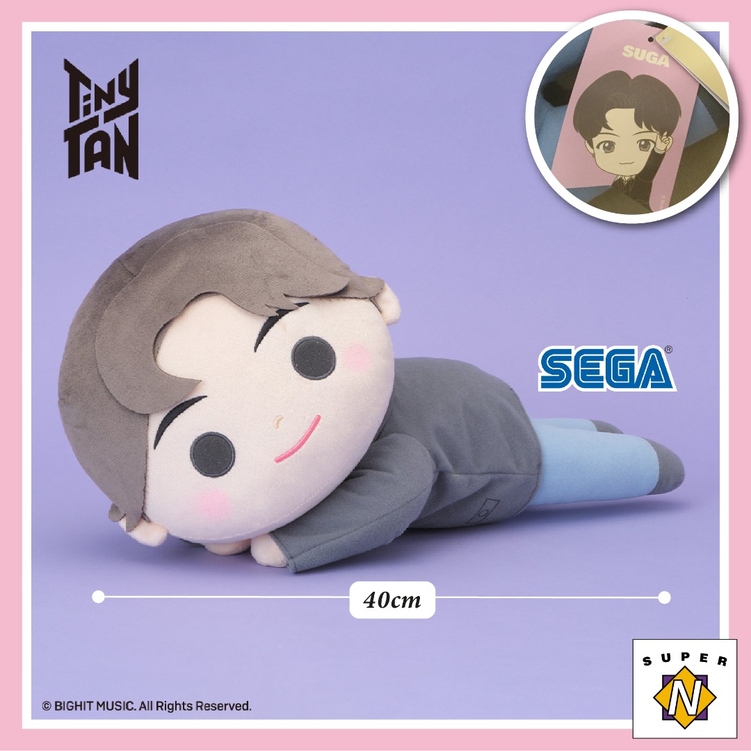 TinyTAN "Suga" ~Dynamite~ Dreamy Series Mega Jumbo Plush Toy by SEGA ...