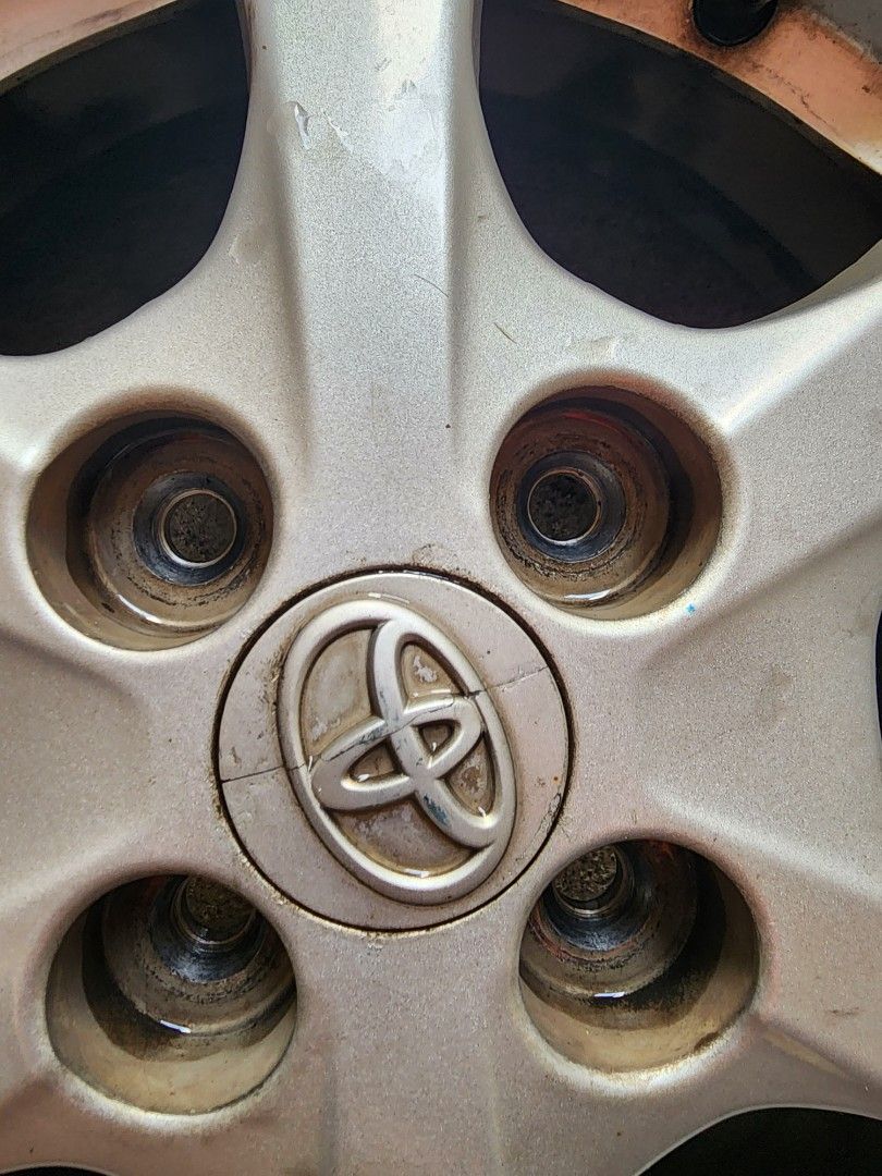 toyota wigo stock mags with tires, Car Parts & Accessories, Mags and ...